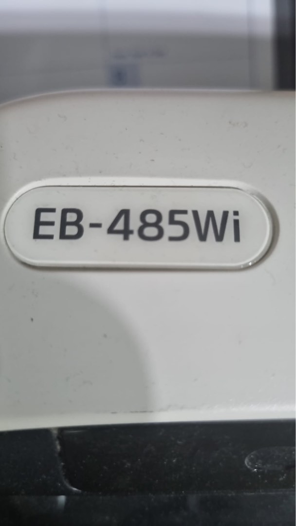 Epson EB-485w Short Throw Projector, TV & Home Appliances, TV ...