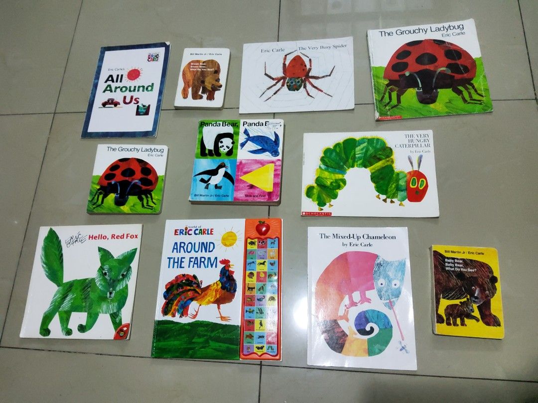 Eric Carle books on Carousell