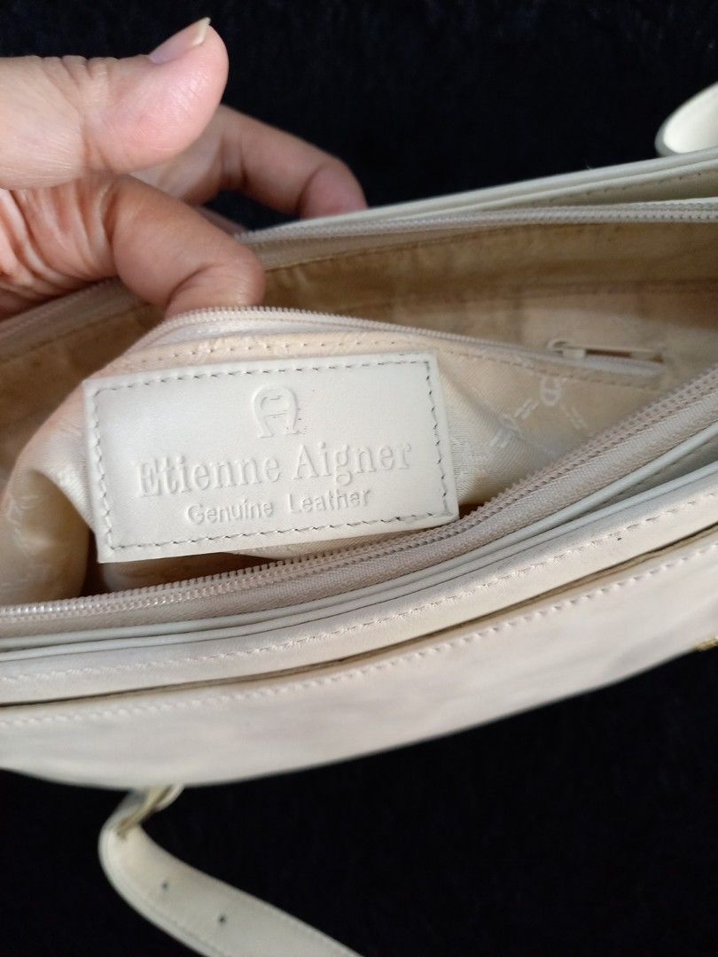 Ettienne Aigner sz 30x15cm, Barang Mewah, Tas & Dompet di Carousell