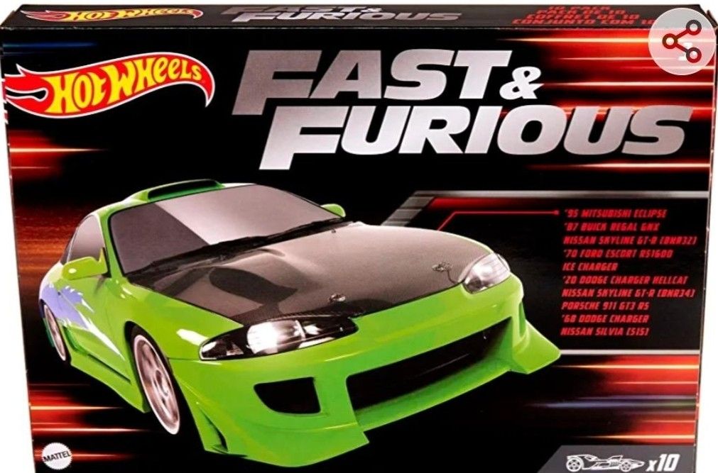 Fast and furious Set, Hobbies & Toys, Toys & Games on Carousell