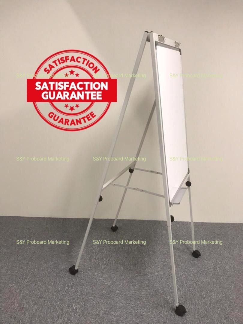 Flip Chart White Board Size 2x3 ft Magnetic Whiteboard, Hobbies & Toys ...