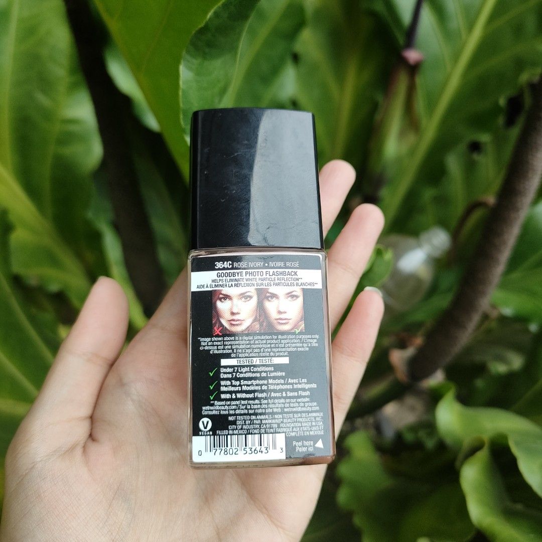 Photo Focus Foundation Fond De Teint Shade Rose Ivory 30ml by WET N ...