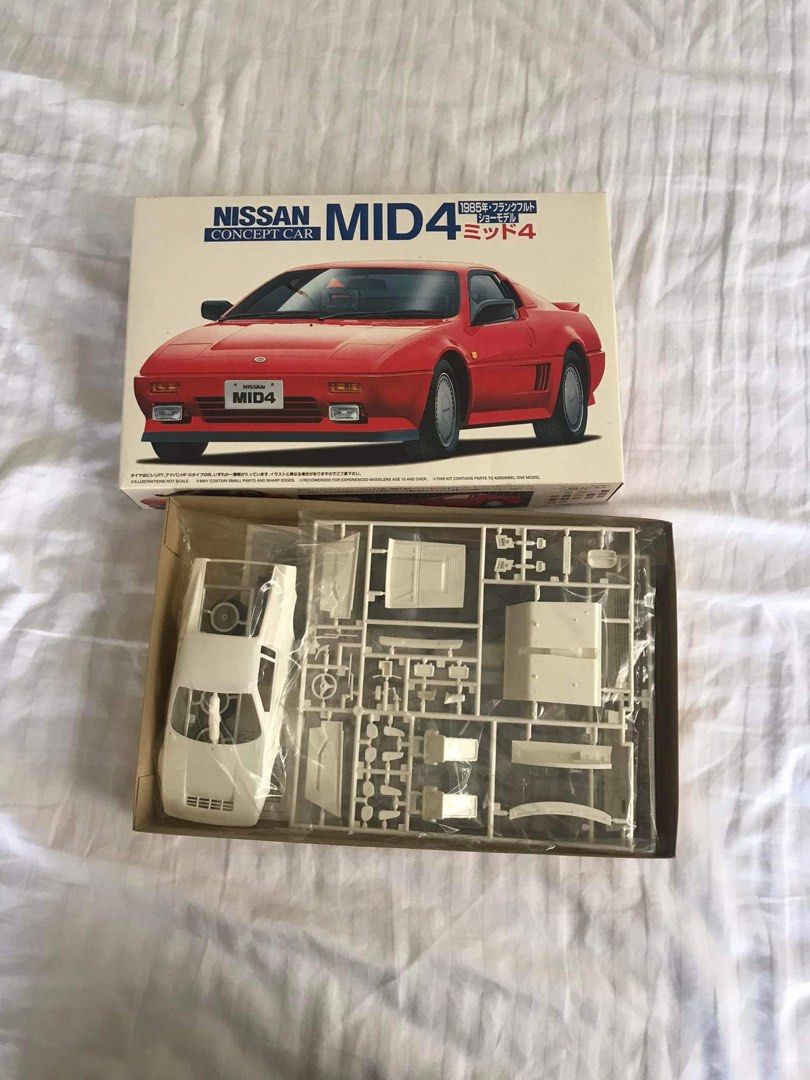 Fujimi Nissan MID4 concept car model kit, Hobbies & Toys, Toys & Games ...