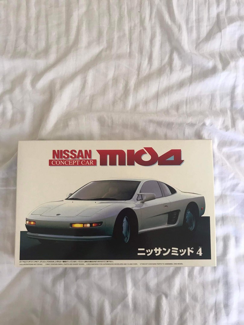 Fujimi Nissan MID4-II concept car model kit on Carousell