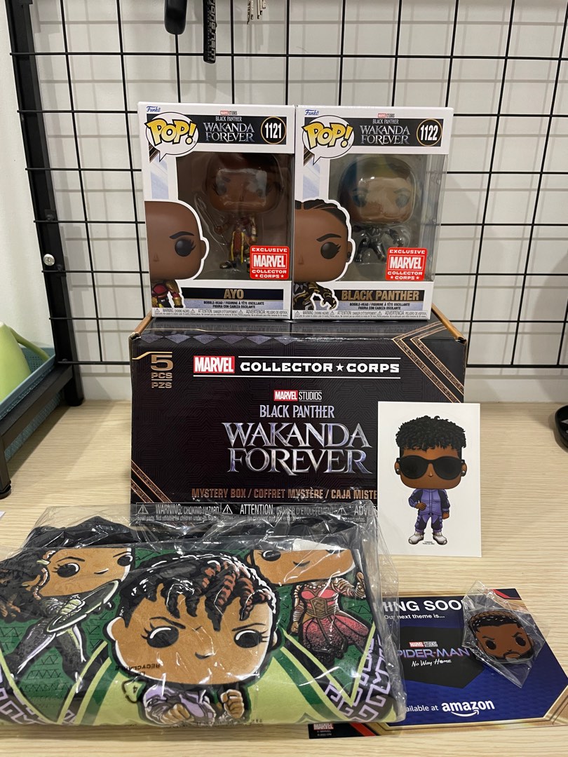 Funko MCC Box Black Panther Wakanda Forever, Hobbies & Toys, Toys ...
