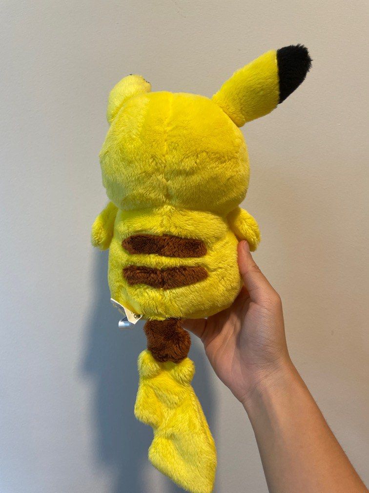 Furry Pikachu Plushie, Hobbies & Toys, Toys & Games on Carousell