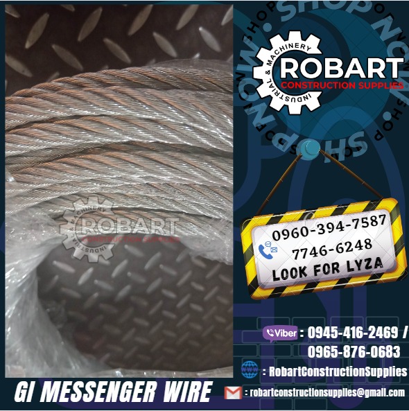 Galvanized Messenger Wire on Carousell