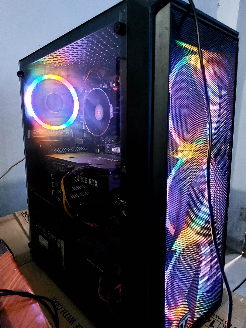 Gaming CPU Ryzen 5 5600G RTX 3050 8GB 16GB, Computers & Tech, Desktops ...