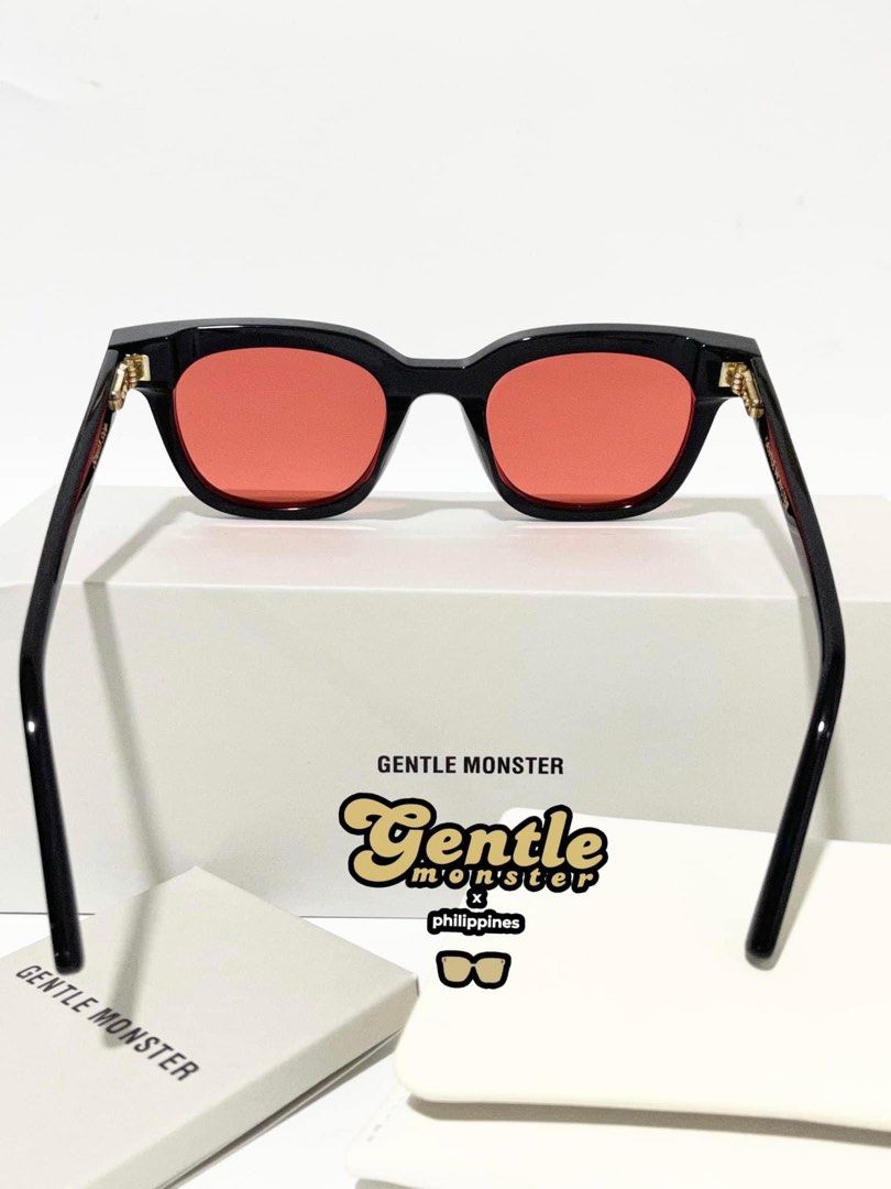 Gentle Monster South Side 01(Red) Sunglass with Complete Box Set, Women ...