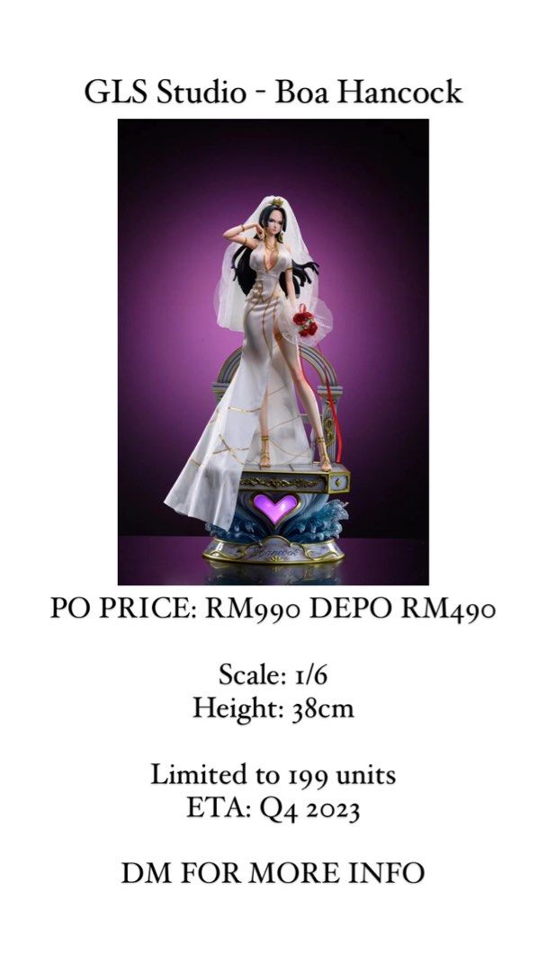 GLS Studio - Boa Hancock, Hobbies & Toys, Toys & Games on Carousell