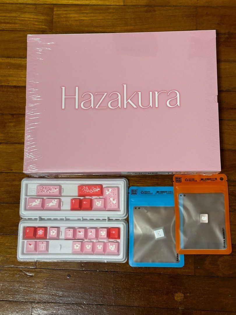 Gmk Hazakura base rama novelties keycaps, Computers & Tech, Parts ...