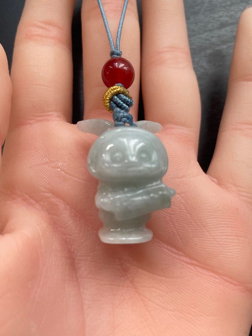 Grade A jadeite handphone charm, Women's Fashion, Jewelry & Organisers ...