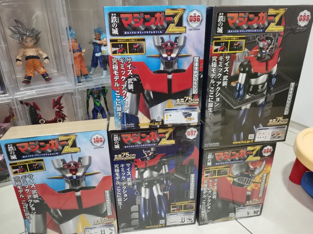 Hachette Mazinger Z 1-100vol complete set, Hobbies & Toys, Collectibles ...