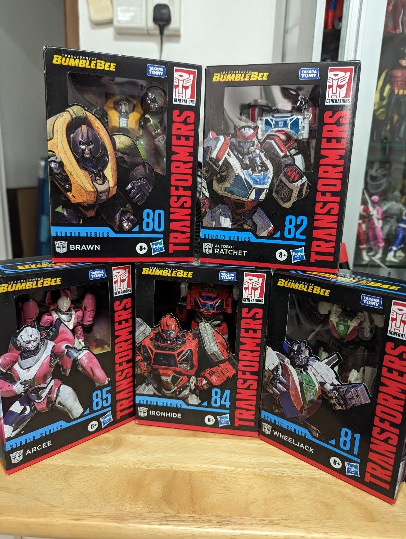 Hasbro Transformers Bumblebee Movie Autobots Set of 5, Hobbies & Toys ...