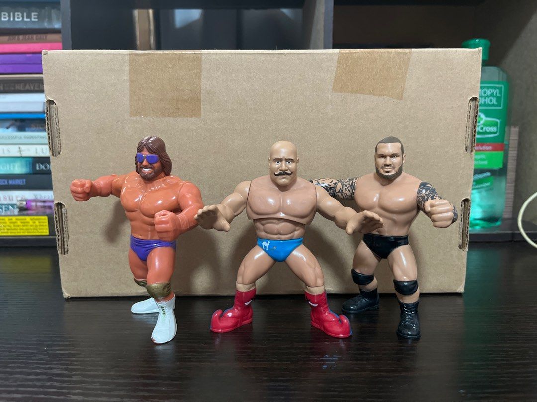 Hasbro WWF Mattel Retro WWE, Hobbies & Toys, Toys & Games on Carousell