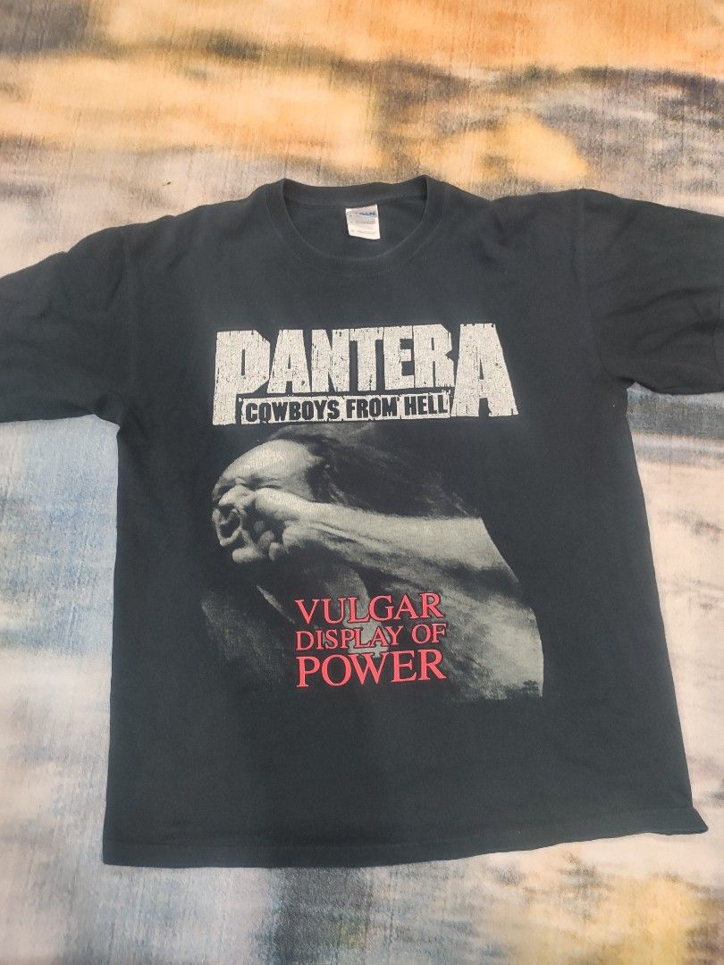 HEAVY METAL BAND PANTERA SHIRT, Men's Fashion, Tops & Sets, Tshirts ...