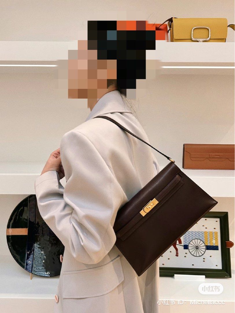 Hermes Kelly Elan 2023, 名牌, 手袋及銀包 - Carousell