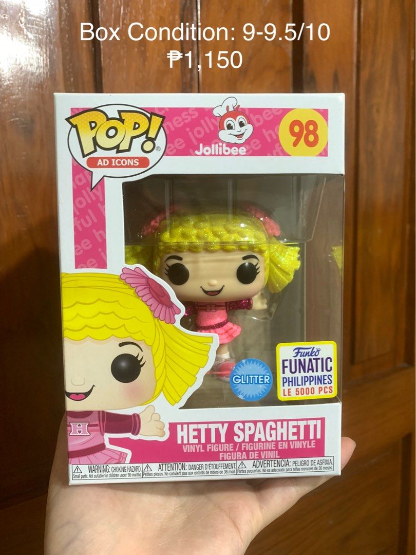 Hetty Spaghetti LE 5000 Funko Pop on Carousell