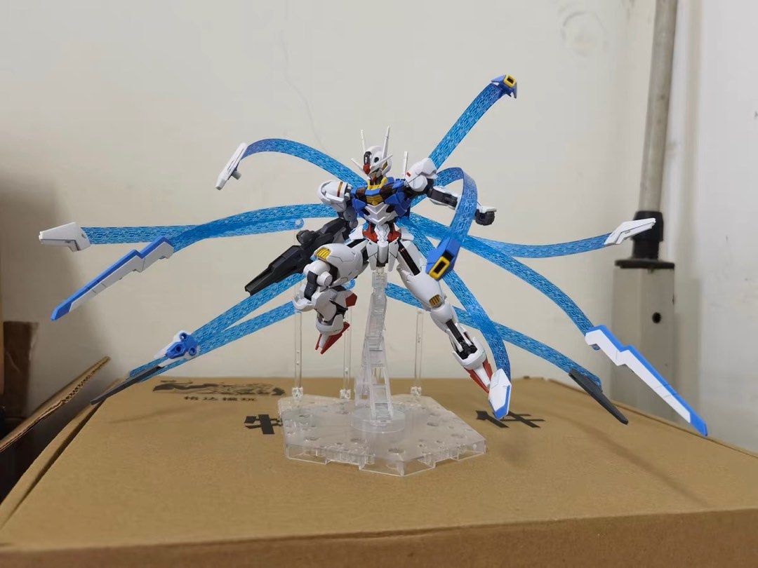 HG /FM Aerial / Rebuild / Lfrith Gundam Permet Particle Beam Fin Funnel ...