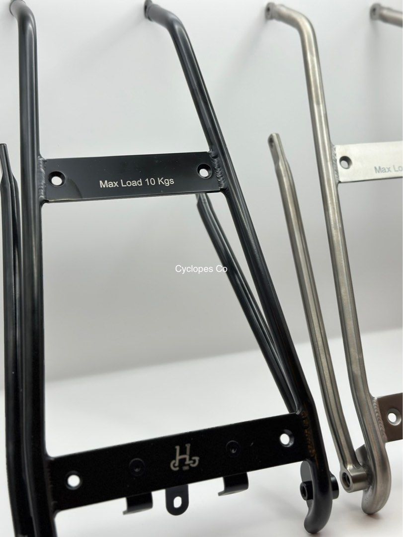 H&H Titanium Rack v5 for Brompton P/T Line, Sports Equipment, Bicycles ...