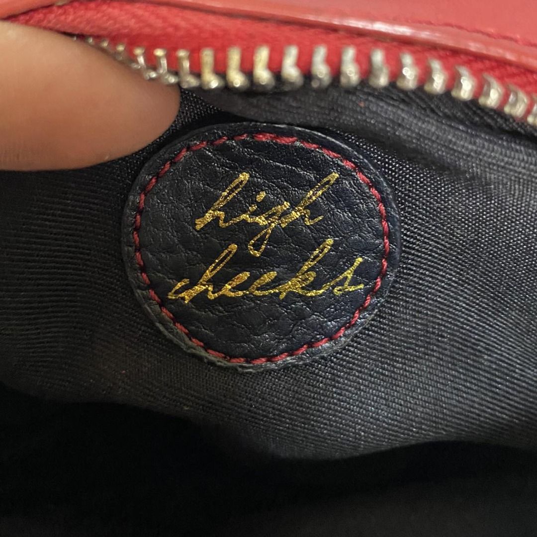 High Cheeks Red Lips Shaped Crossbody Bag on Carousell