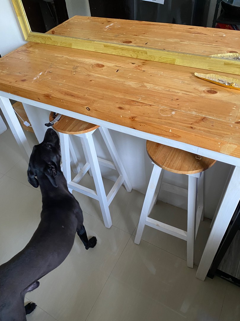 Hight Dining Table, Furniture & Home Living, Furniture, Tables & Sets ...