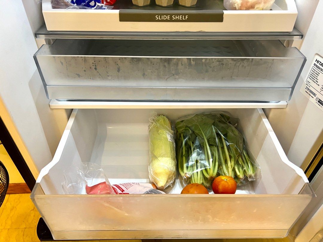 Hitachi Refrigerator 2 Door 330 Ltr - R BG415P6MSX, TV & Home ...
