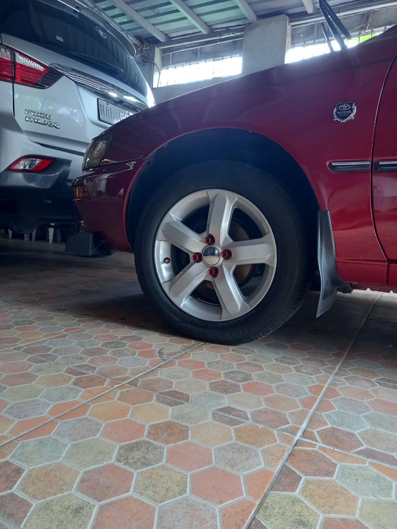 Honda 15s mags PCD 100 OFFSET 45 with 195x55xR15 Arivo Premio ARZ1, Car ...