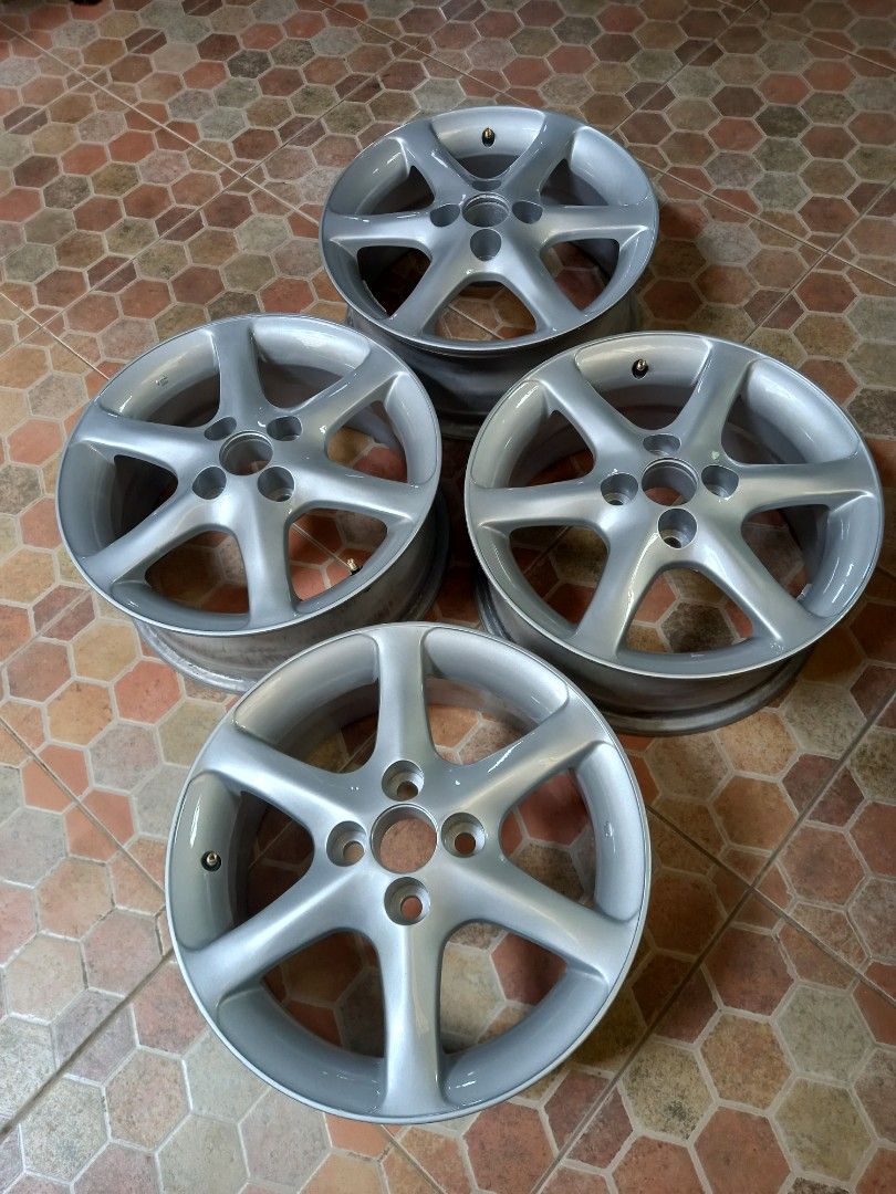 Honda 15s mags PCD 100 OFFSET 45 with 195x55xR15 Arivo Premio ARZ1, Car ...