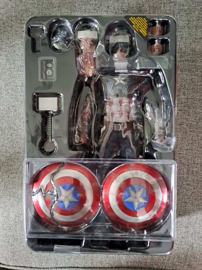 Hot Toys - Capt. America End Game on Carousell