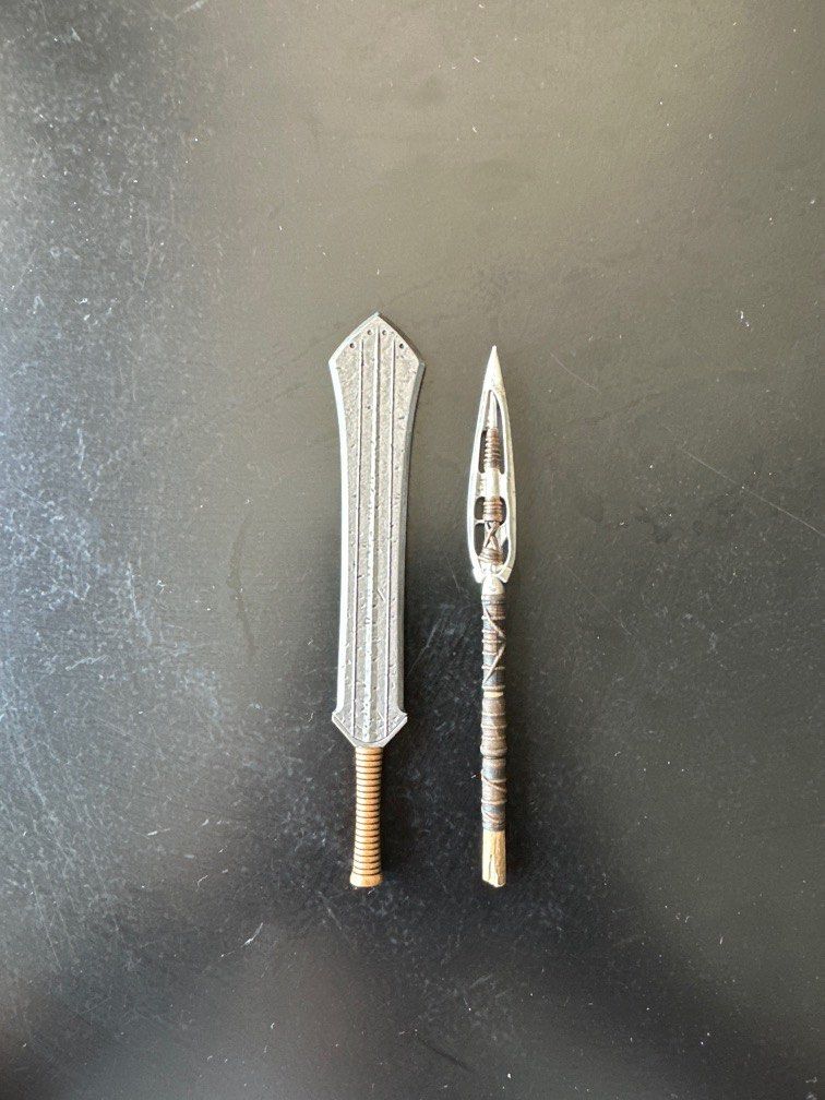 Hot toys killmonger weapons, Hobbies & Toys, Toys & Games on Carousell