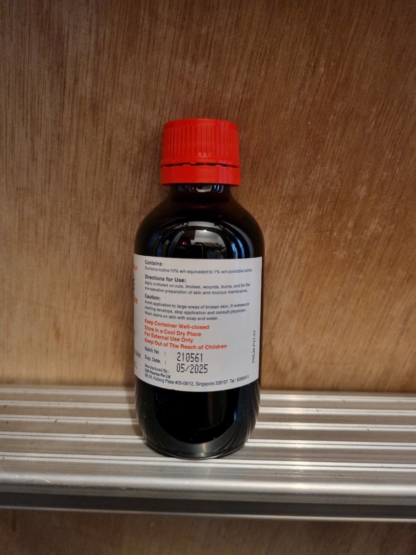 ICM Prodine Antiseptic Solution, Health & Nutrition, Medical Supplies ...