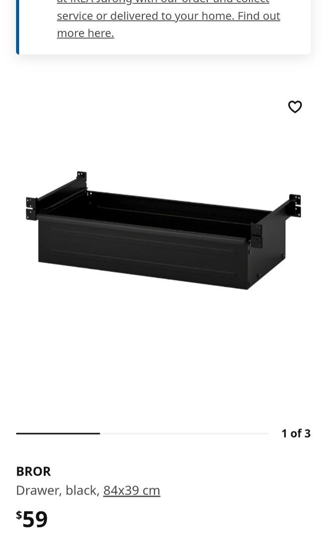 Ikea Bror Drawers, Furniture & Home Living, Home Improvement ...