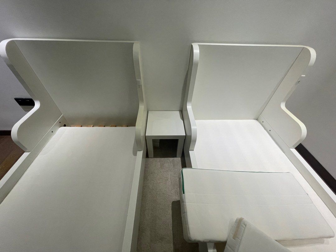 IKEA BUSUNGE Junior extendable beds, Furniture & Home Living, Furniture ...