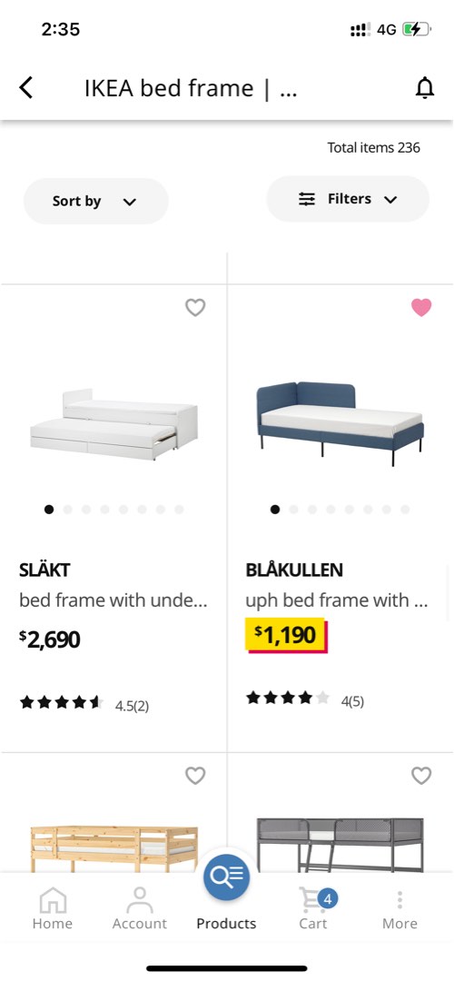 Ikea daily bed with mattress, 傢俬＆家居, 傢俬, 床架及床褥 - Carousell