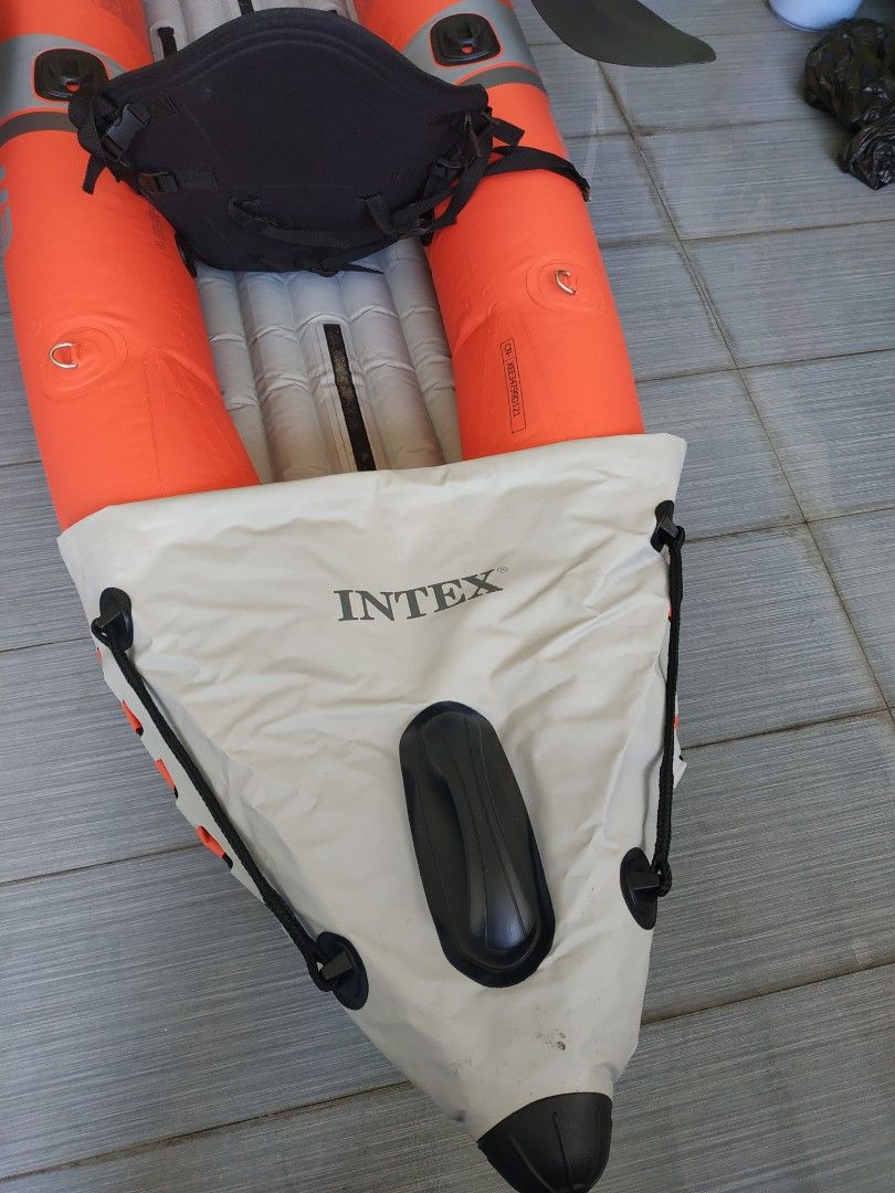 Inflatable Intex Excursion Tandem Kayak, Sports Equipment, Other Sports ...