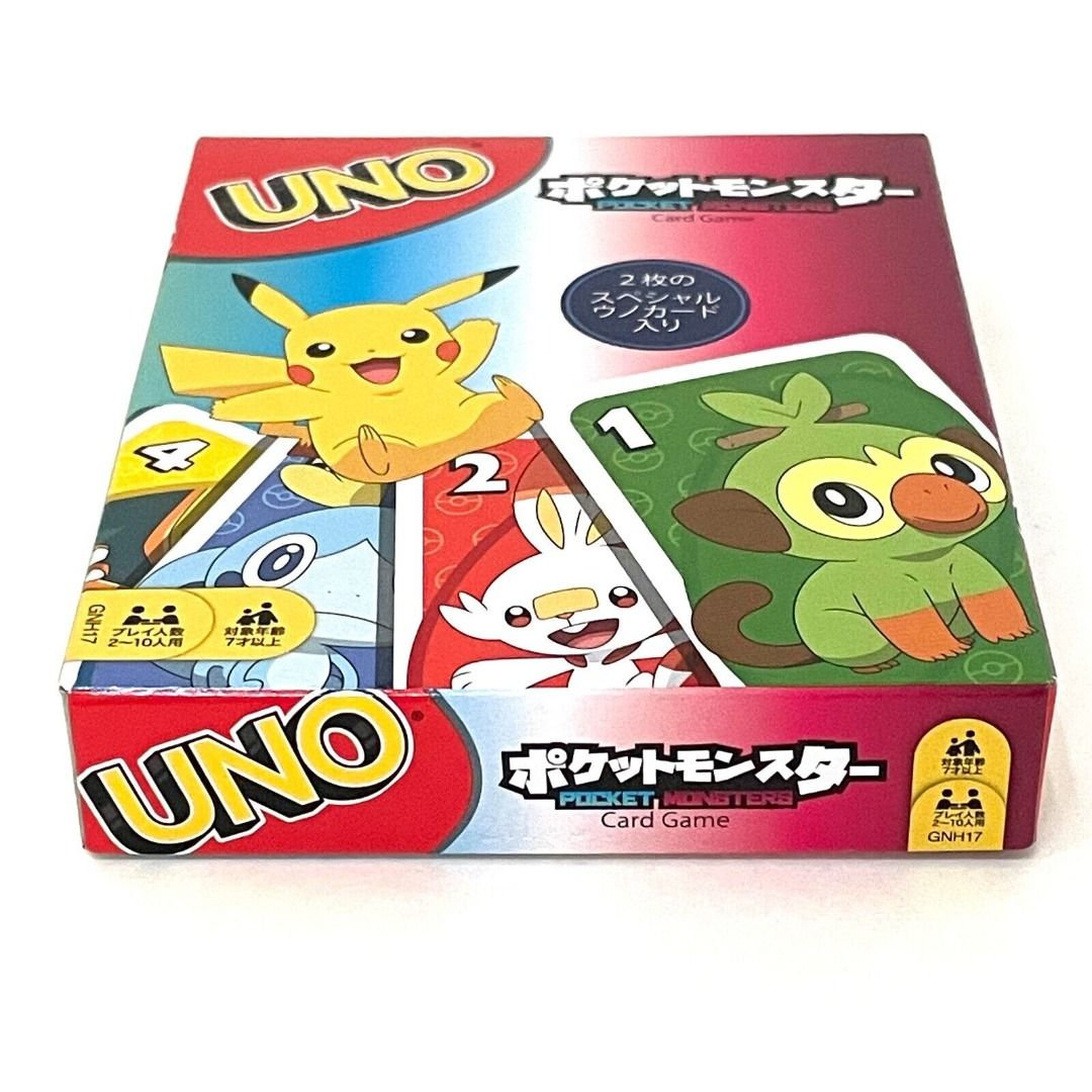 [Instock] Pokemon UNO Deck - Japanese 2020 Edition (GNH17), Hobbies ...