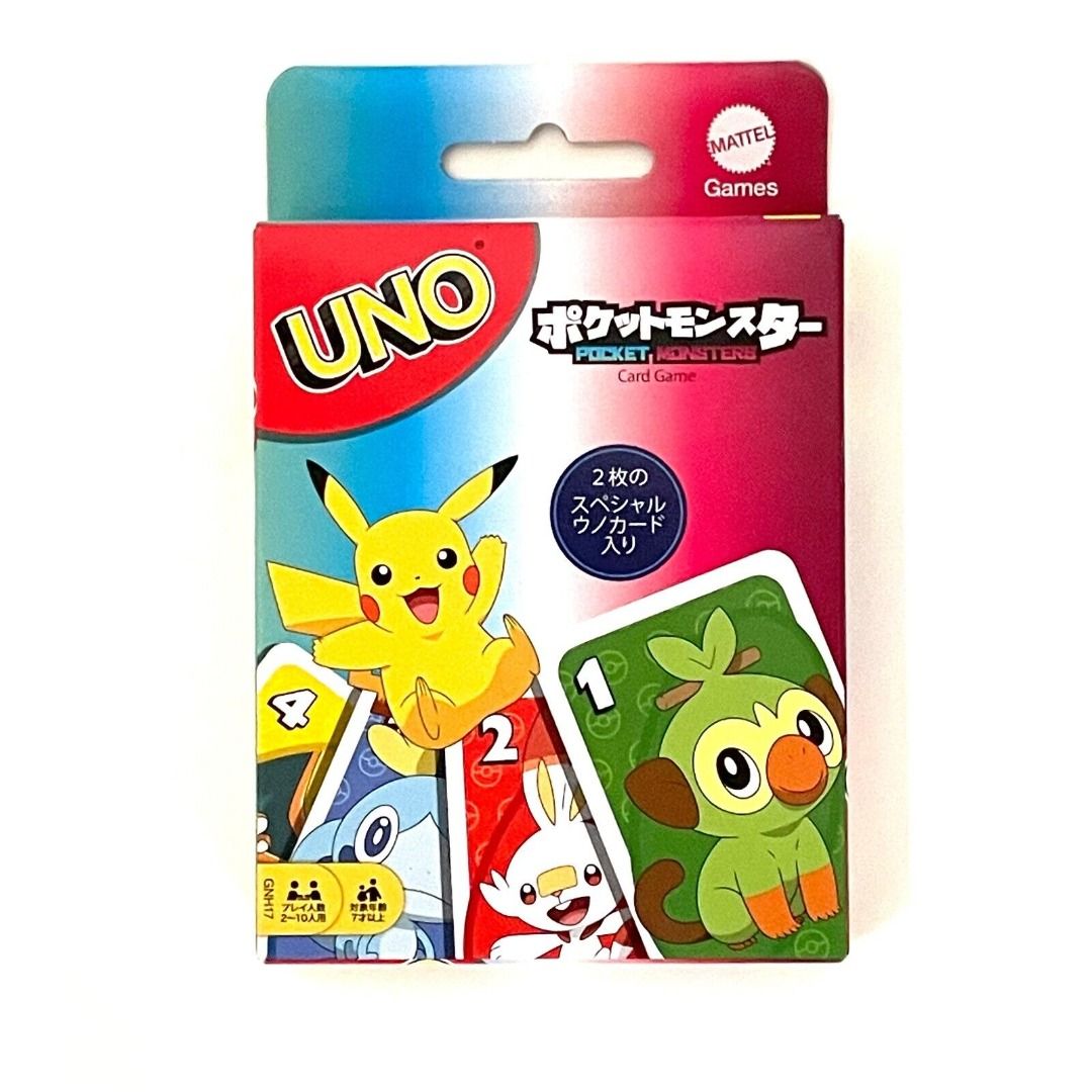 [Instock] Pokemon UNO Deck - Japanese 2020 Edition (GNH17), Hobbies ...