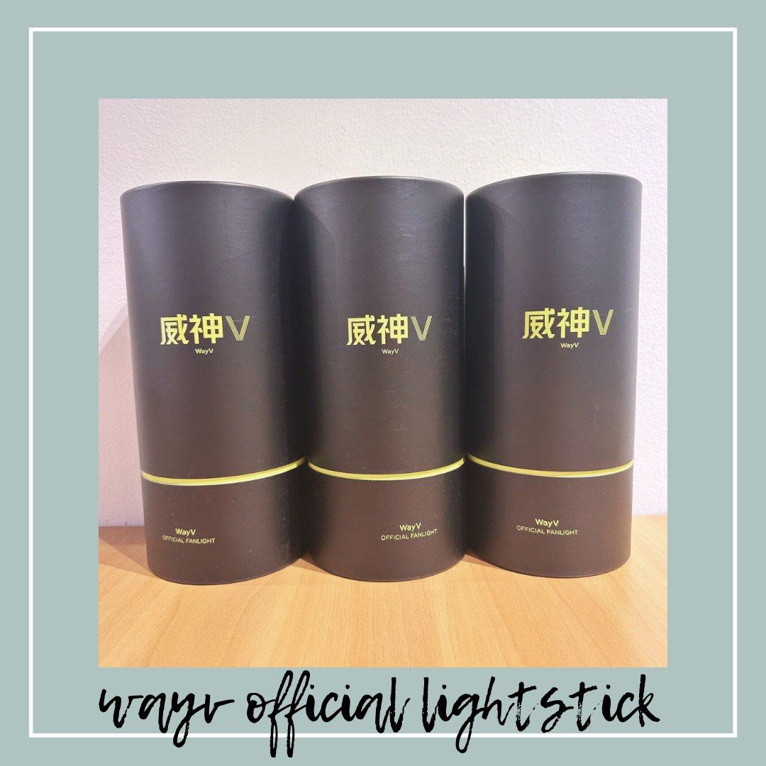 [SOLD OUT] WayV Official Lightstick, Hobbies & Toys, Memorabilia ...