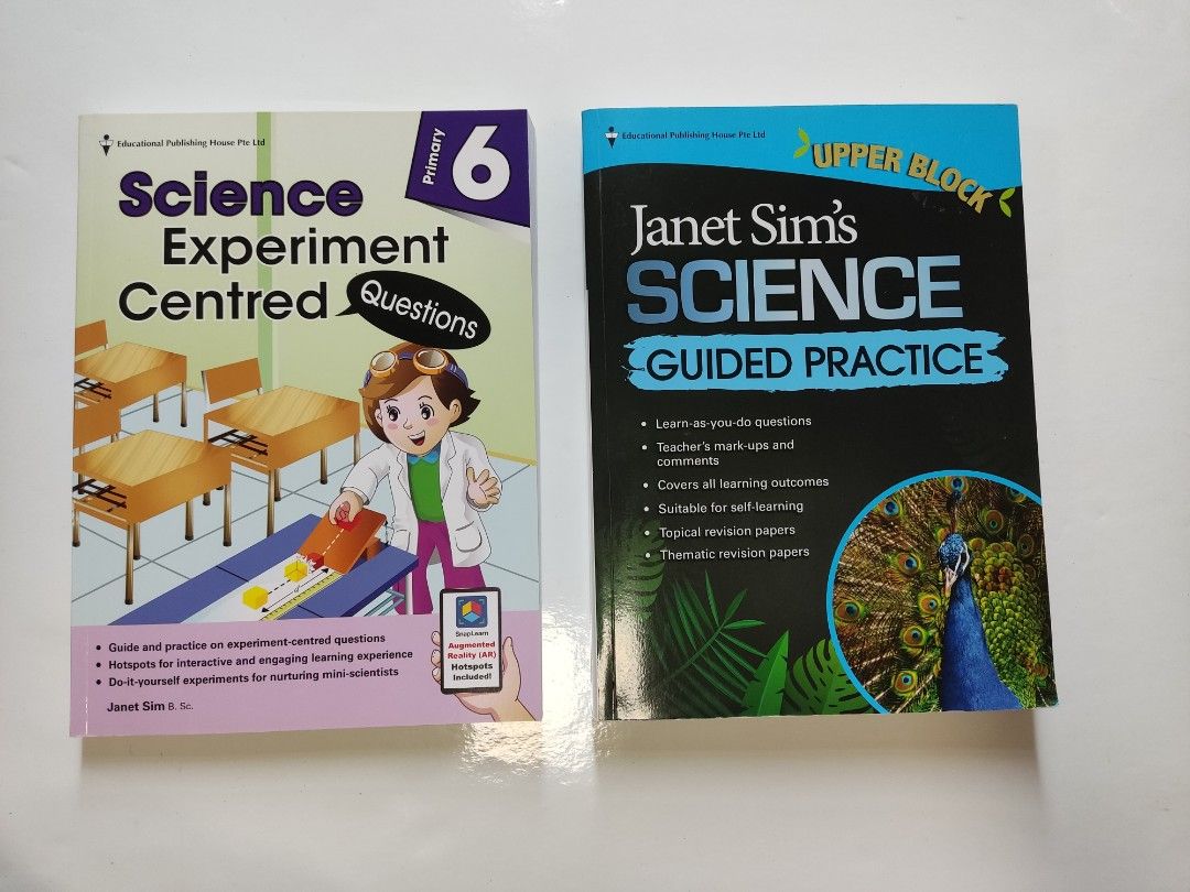 Janet SIM PSLE P6 science guided practice, Hobbies & Toys, Books ...