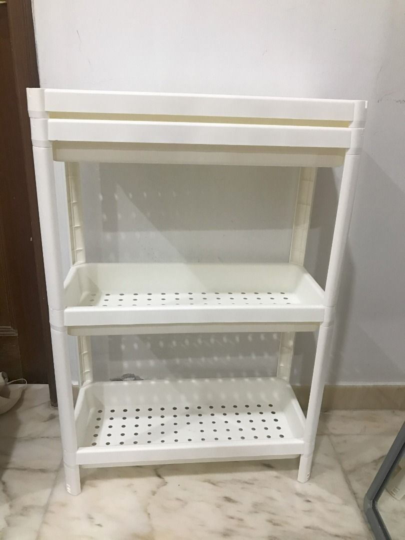 Japan Home - Plastic Rack (White), Furniture & Home Living, Furniture ...