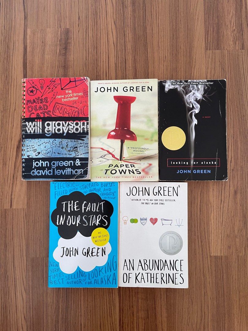 JOHN GREEN SERIES: Will Grayson, Will Grayson, Paper Towns, Looking for ...