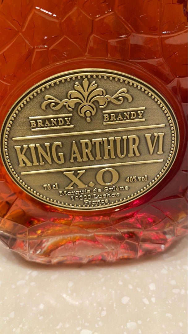 King Arthur VI and King Louis XV French XO Brandy 70cl, Food & Drinks ...