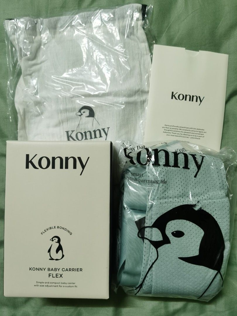Konny Baby Flex Summer - Mint, Babies & Kids, Going Out, Carriers ...