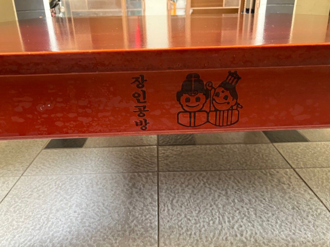 Korean foldable table, Furniture & Home Living, Furniture, Tables ...