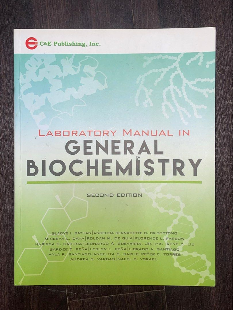 Laboratory Manual in General Biochemistry (2nd Edition), Hobbies & Toys, Books & Magazines ...