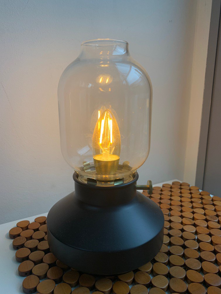 Lantern style Edison lamp.., Furniture & Home Living, Lighting & Fans ...