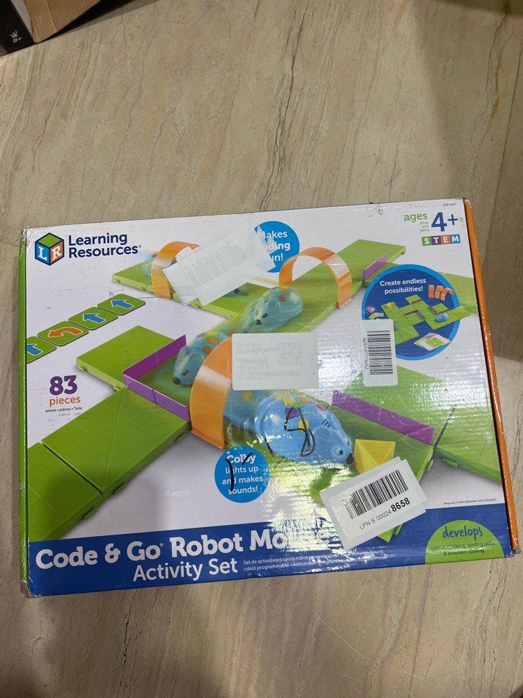 learning resources code & go robot mouse, Hobbies & Toys, Toys & Games ...