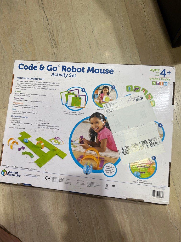 learning resources code & go robot mouse, Hobbies & Toys, Toys & Games ...