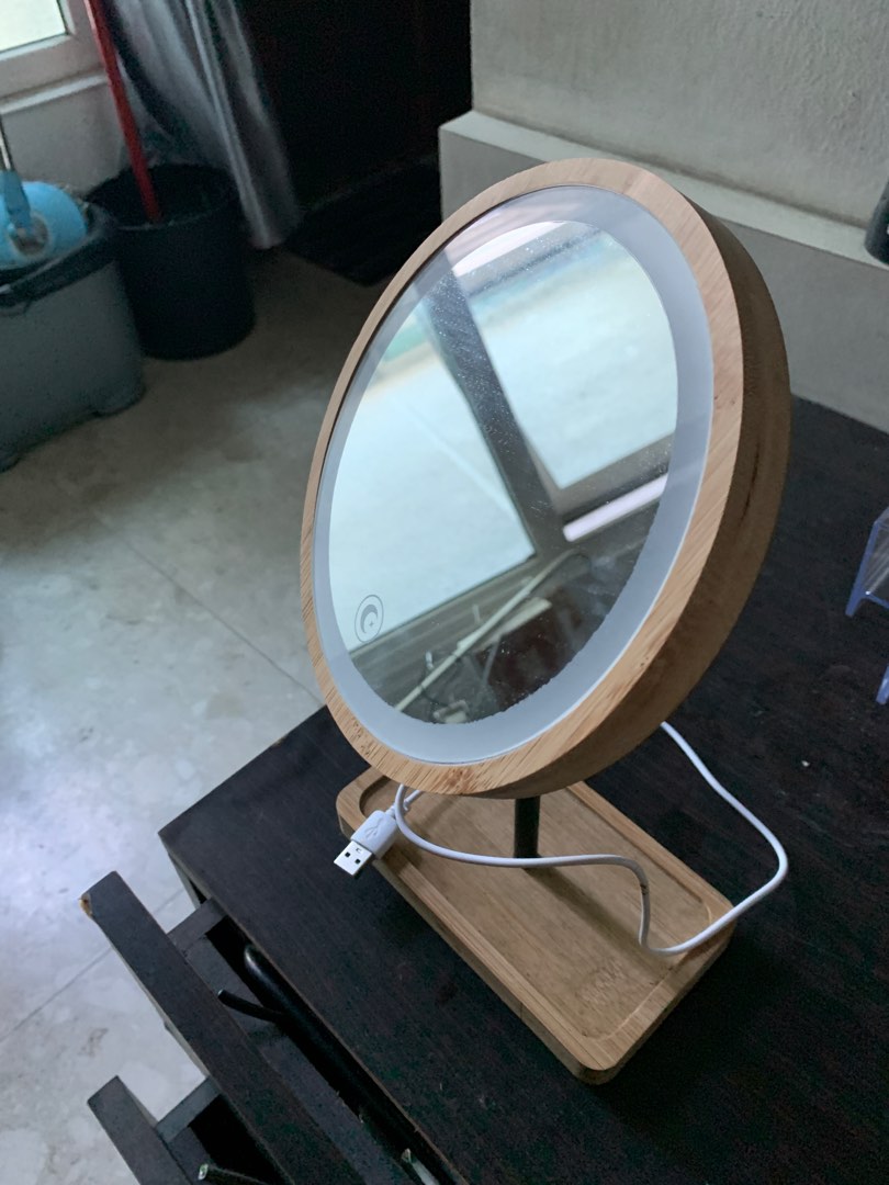 LED mirror, Furniture & Home Living, Home Decor, Mirrors on Carousell